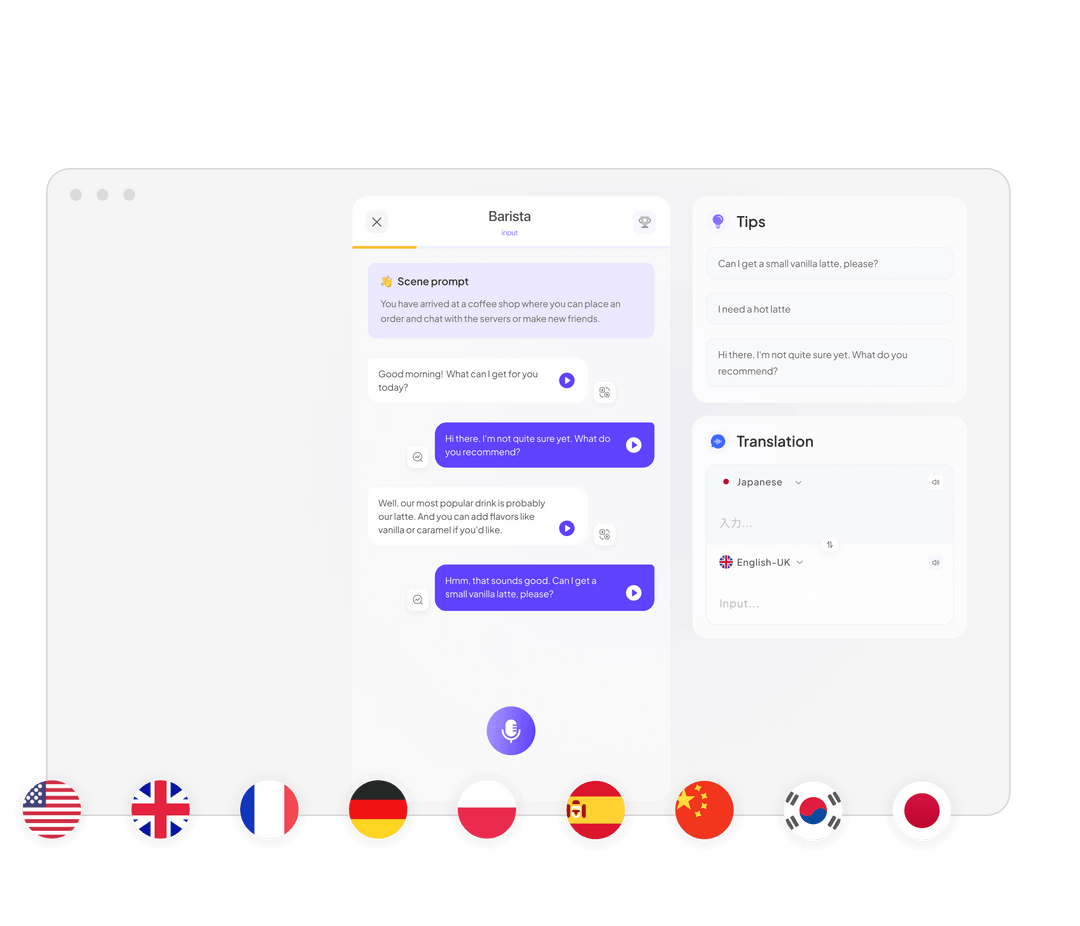 TalkBerry - Your personal language tutor, powered by AI